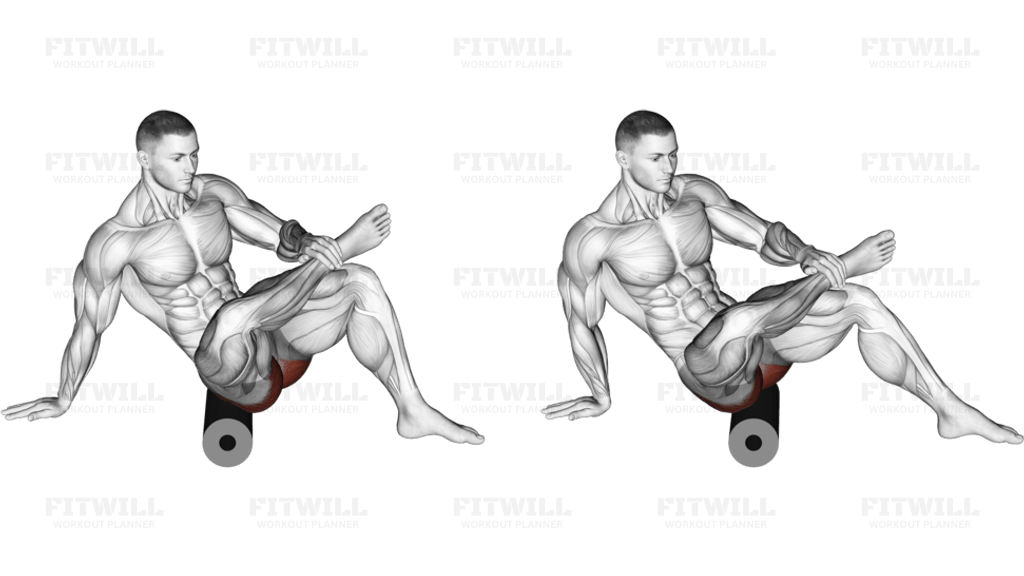 Roll Recumbent Hip External Rotator and Hip Extensor Stretch ...