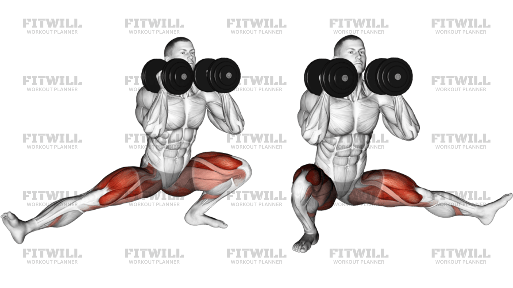 Dumbbell Cossack Squats: Guide, Techniques, Benefits, How to, Muscles ...
